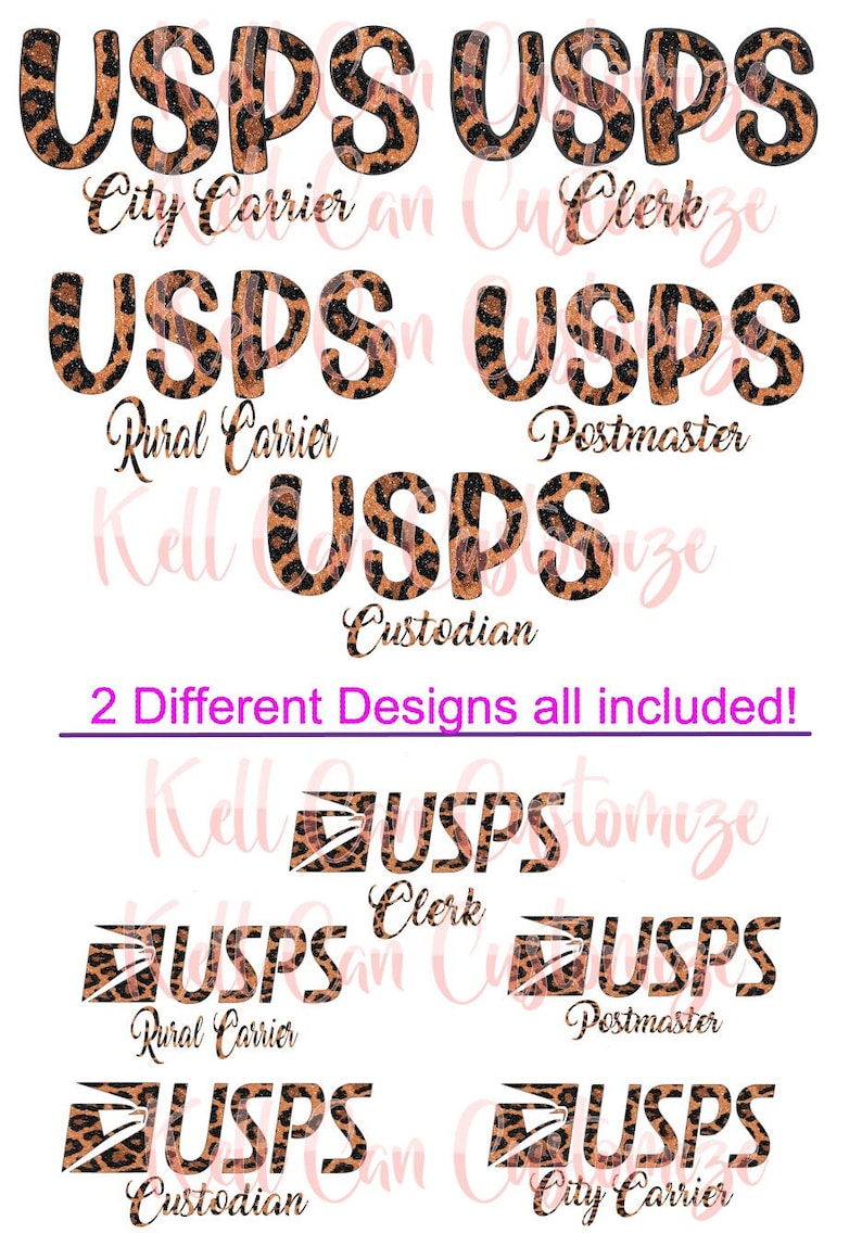 USPS Logo Cheetah PNG Digital Image Download & SVG Cutting Files/usps ...