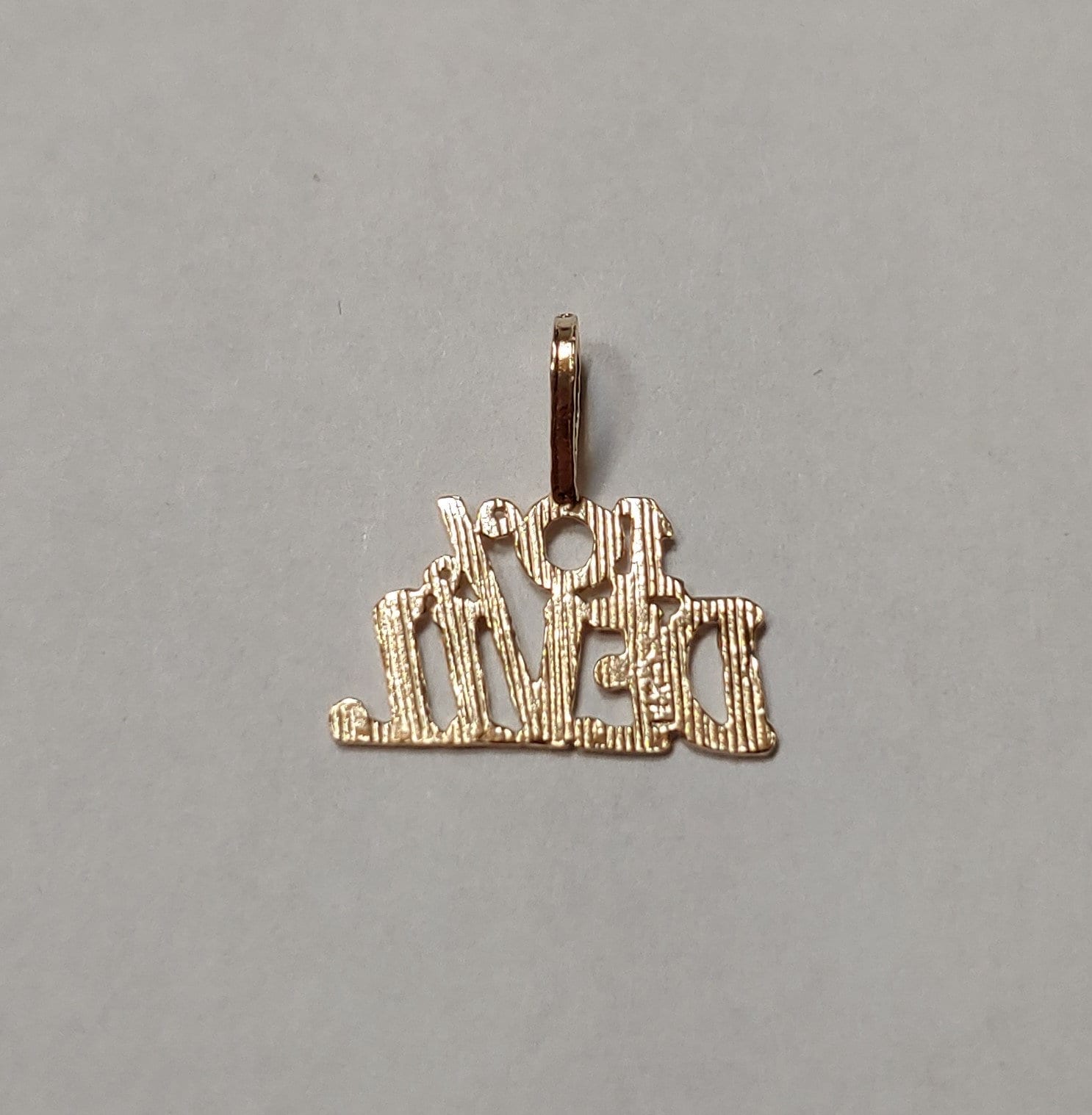 New 14k Yellow Gold 10% Devil Charm Pendant - Etsy