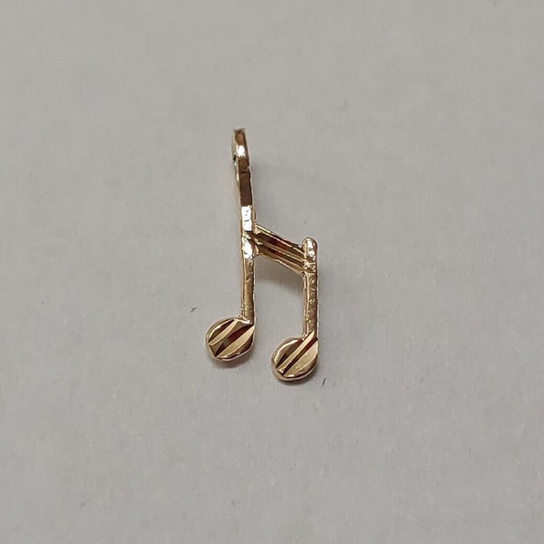 Gold Music Note - Etsy