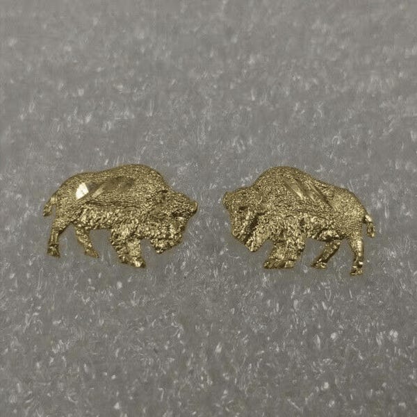 Gold Buffalo - Etsy