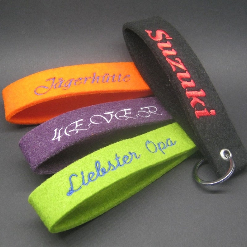 Felt Keychain - Etsy