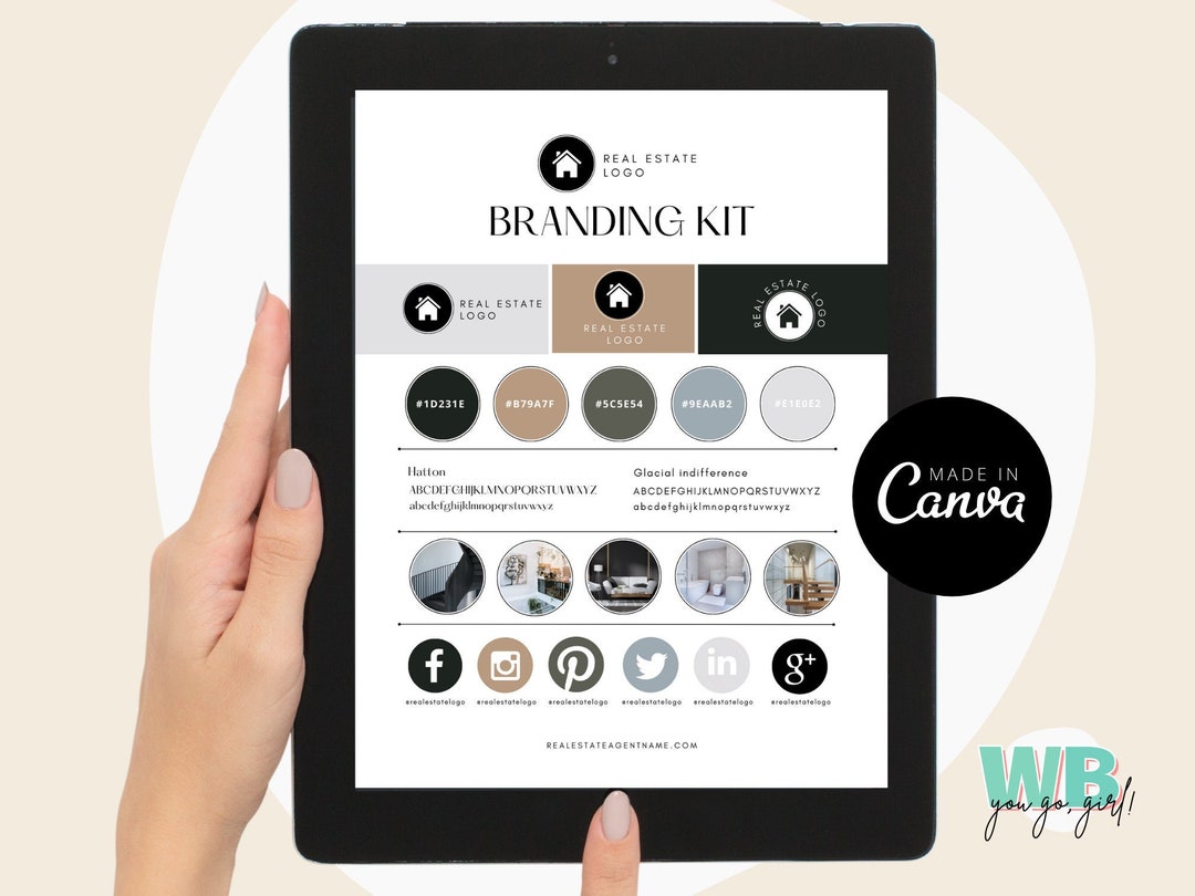 Realtor Branding Kit, New Real Estate Agent, Modern Real Estate, New ...