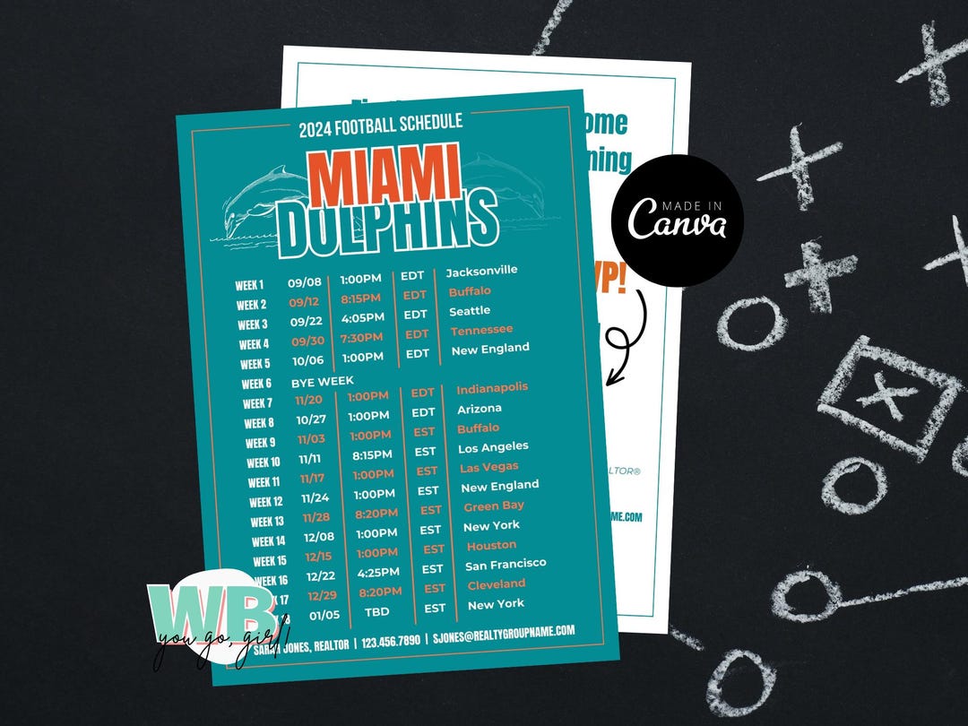 Real Estate Football Schedule, Real Estate Fall Marketing, Agent ...