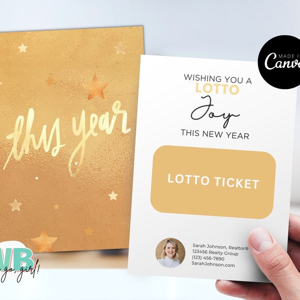 Lotto Christmas Tag - Etsy