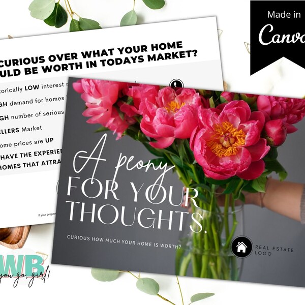 Realtor Postcards - Etsy