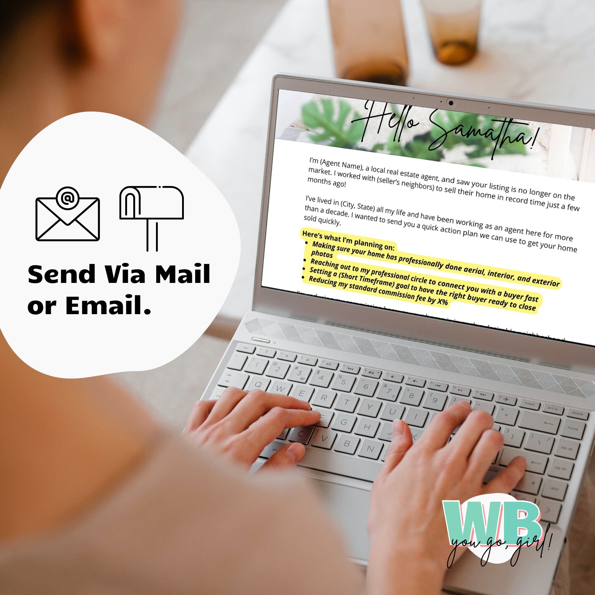 Real Estate Prospect Letter, Neighborhood Farming, Realtor Mailing ...