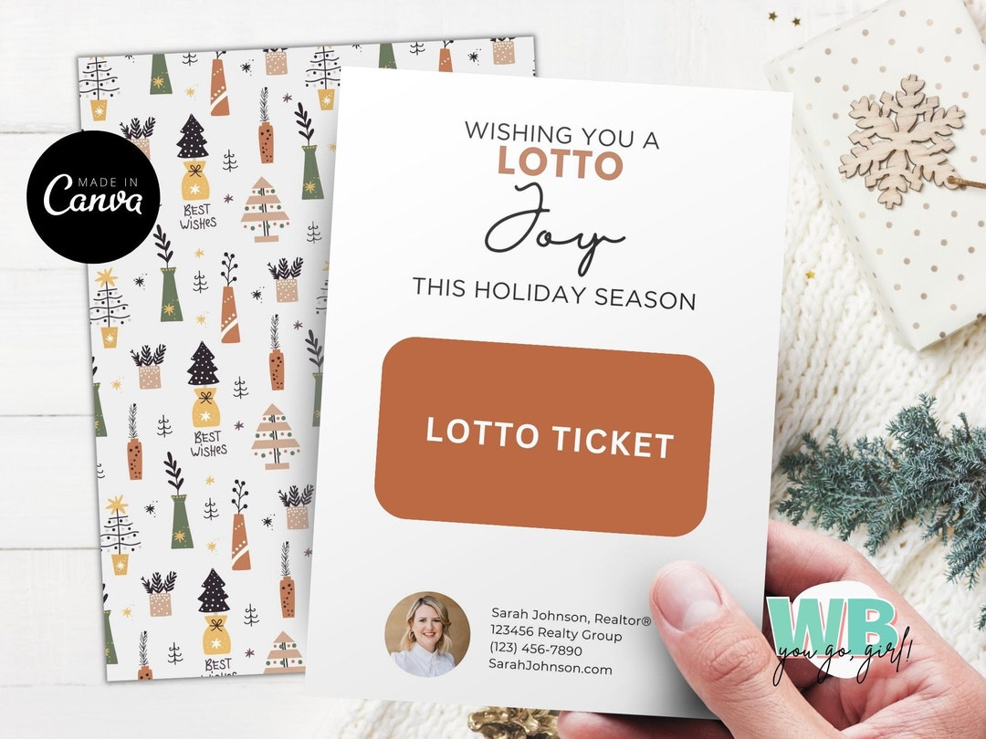 Holiday Wishing You a Lotto Holiday Cheer Gift Card, Client ...