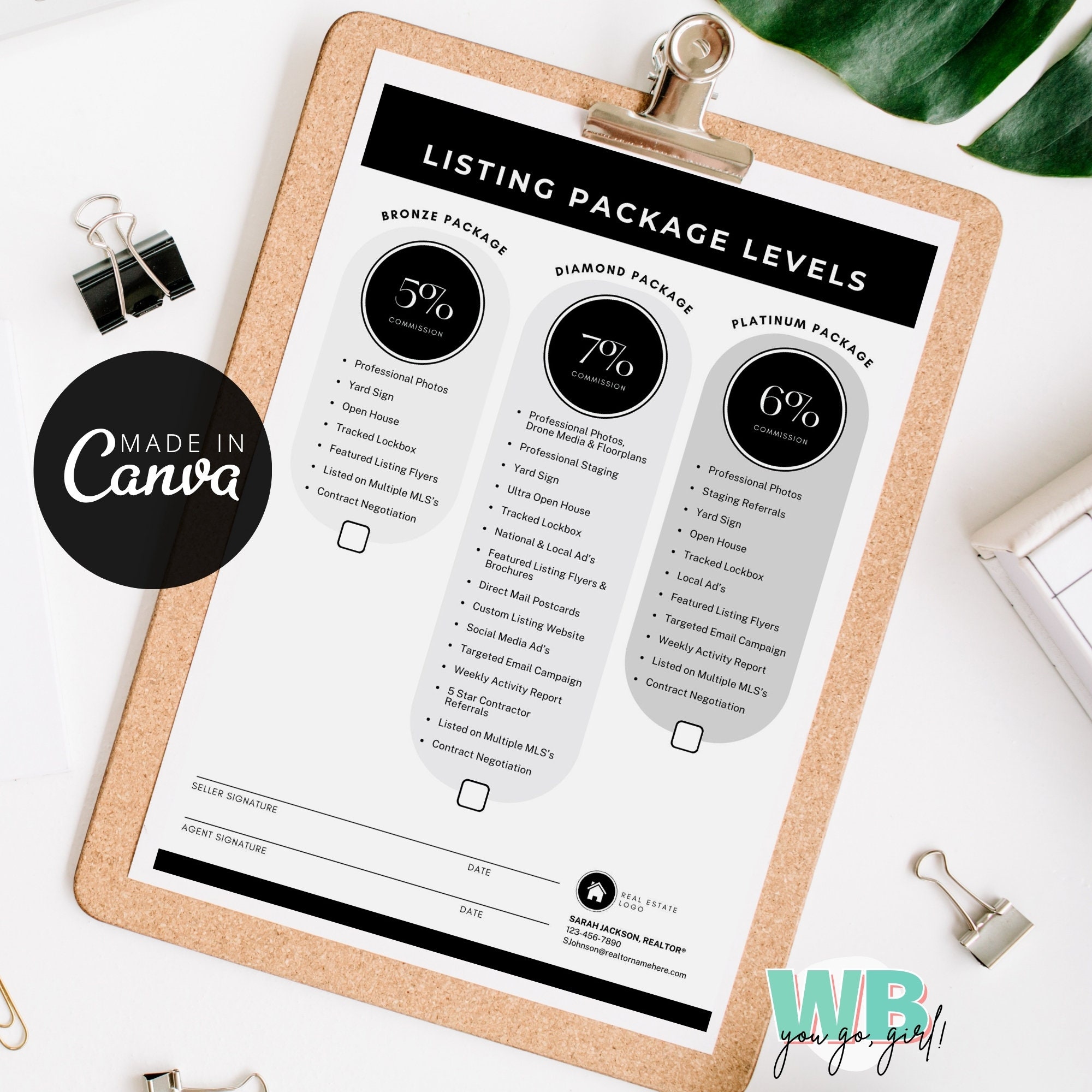 Real Estate Commission Sheet, Listing Commission Sheet Templates ...