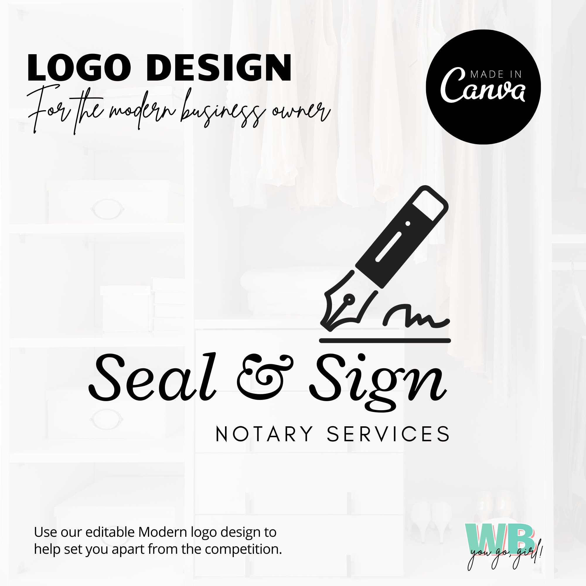 Notary Logo Bundle, Notary Marketing, Notary Logos, Notary Business ...