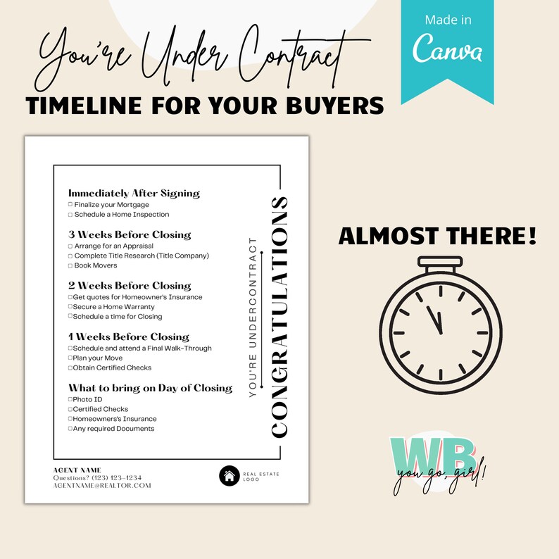 Realtor Checklist, Moving Checklist, Photography Checklist, Change of ...