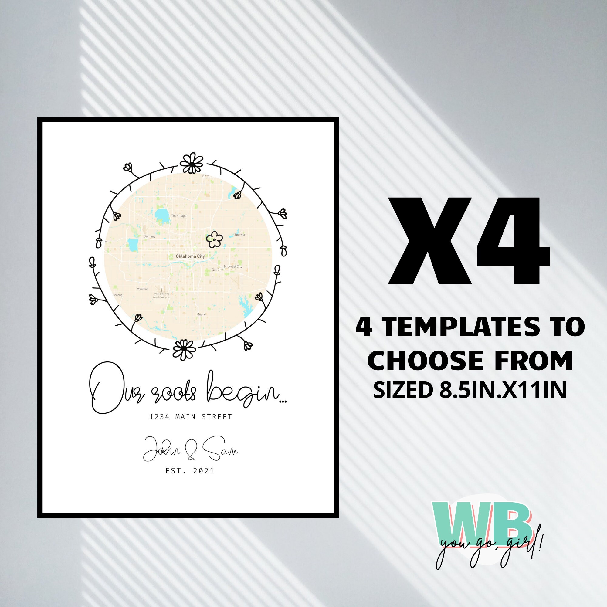 Custom Street Map, Realtor Closing Gift for Clients, Personalized ...