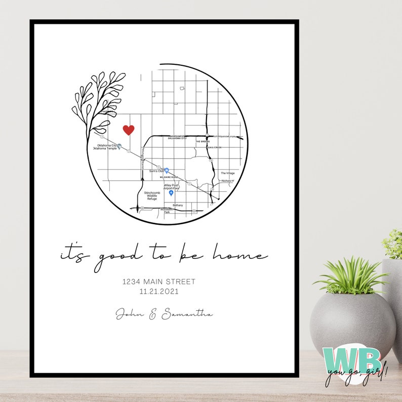 Custom Map Print Custom City Map Personalized Print Travel - Etsy