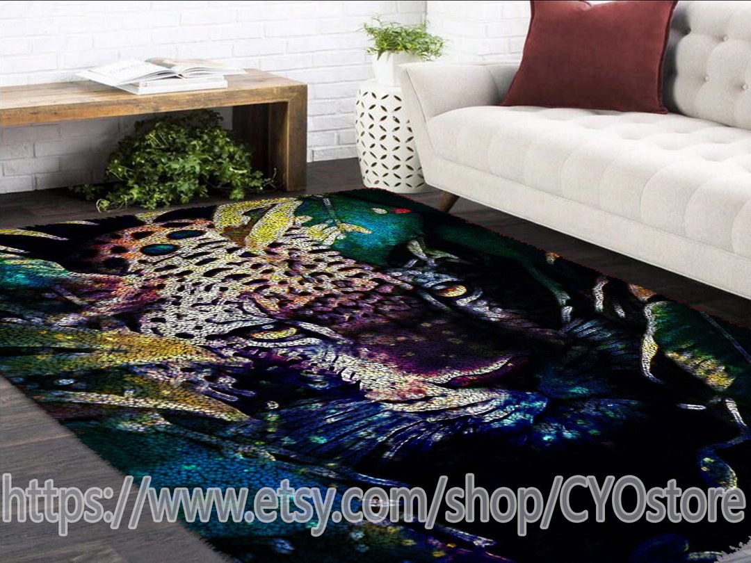 Leopard Latch Hook Kits, Large Latch Hook Rug Kit for Adults Latch Hook ...