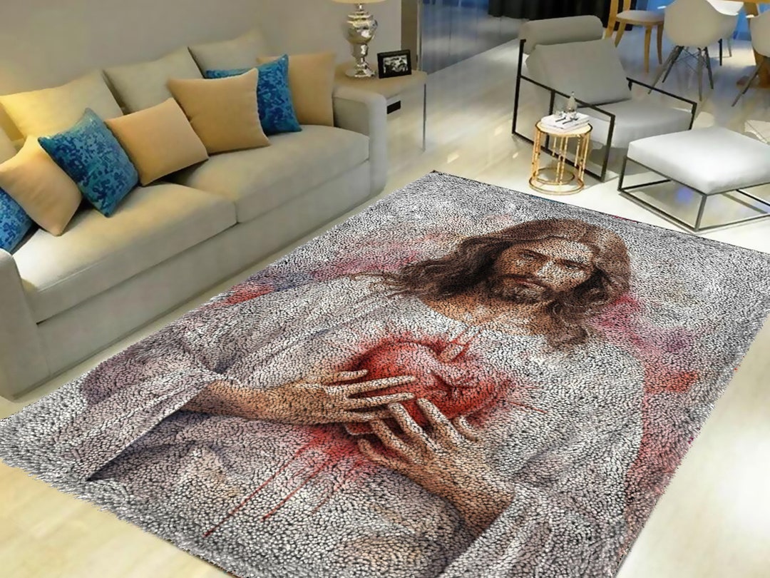 Jesus Latch Hook Kits, Large Latch Hook Kit for Adults Latch Hook Kits ...