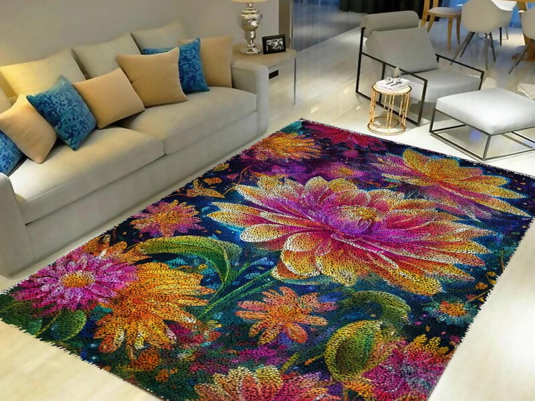 Latch Hook Kits, Large Latch Hook Rug Kit for Adults Latch Hook Kits ...