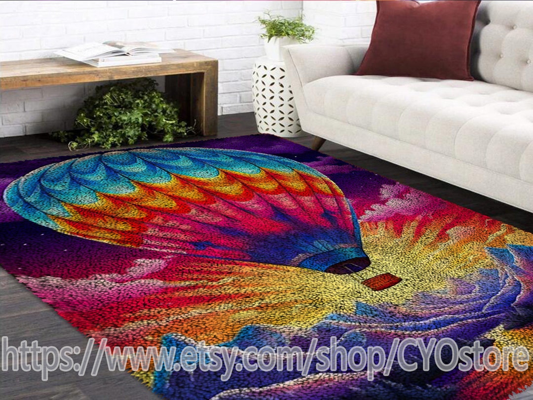 Latch Hook Kits, Large Latch Hook Rug Kit for Adults Latch Hook Kits ...