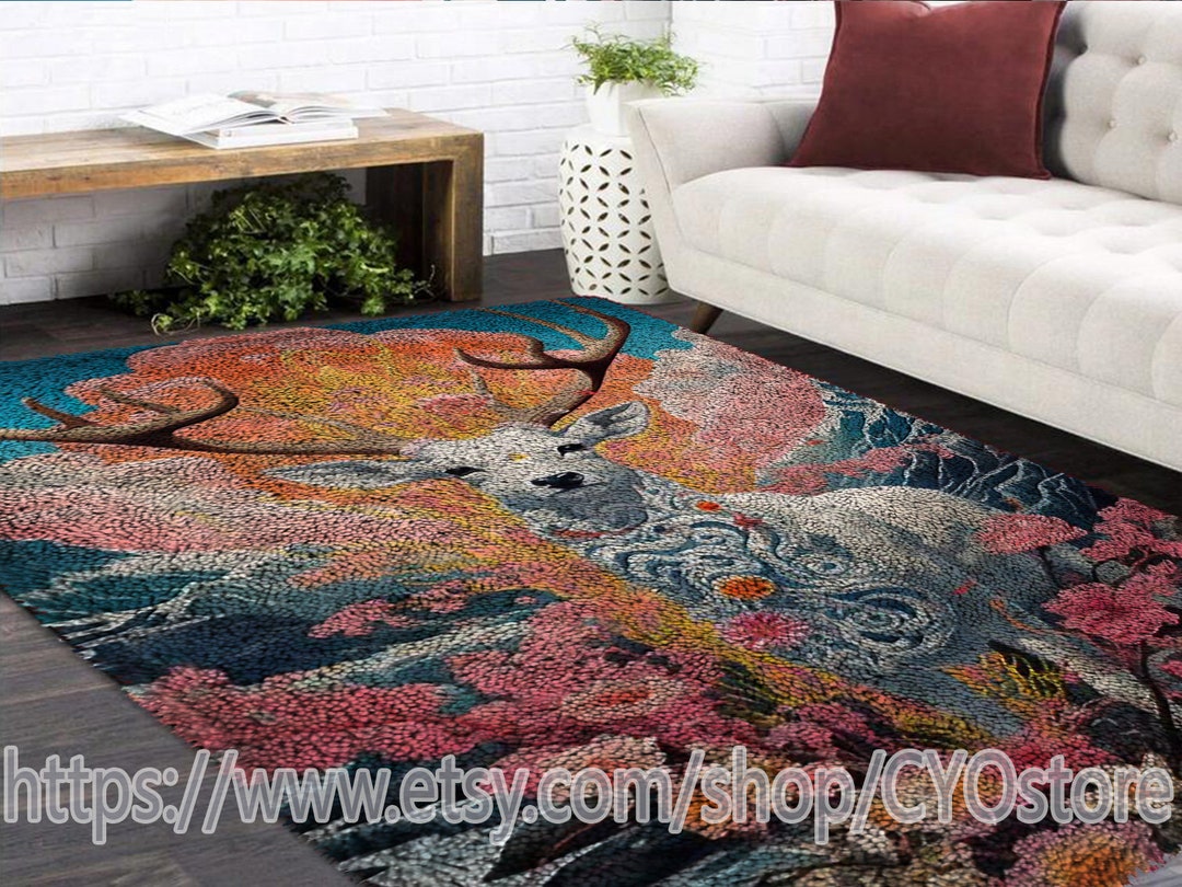 New Latch Hook Kits, Large Latch Hook Rug Kit for Adults Latch Hook ...