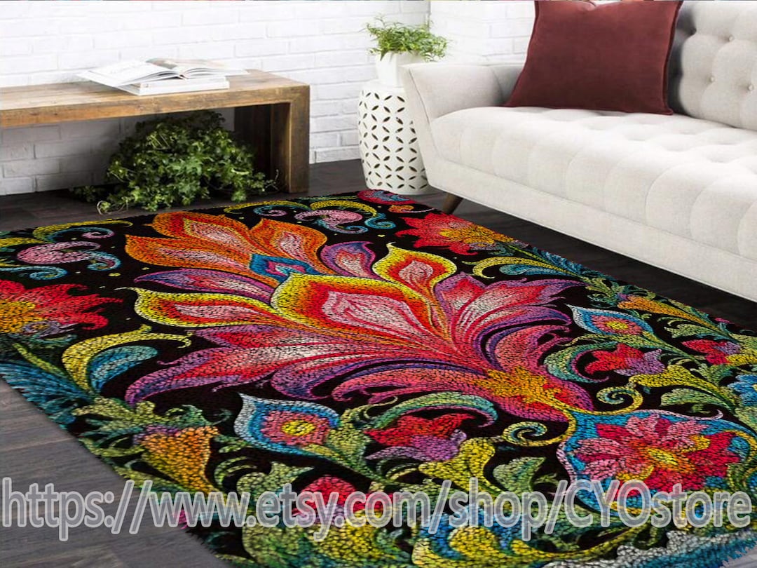 New Latch Hook Kits, Large Latch Hook Rug Kit for Adults Latch Hook ...