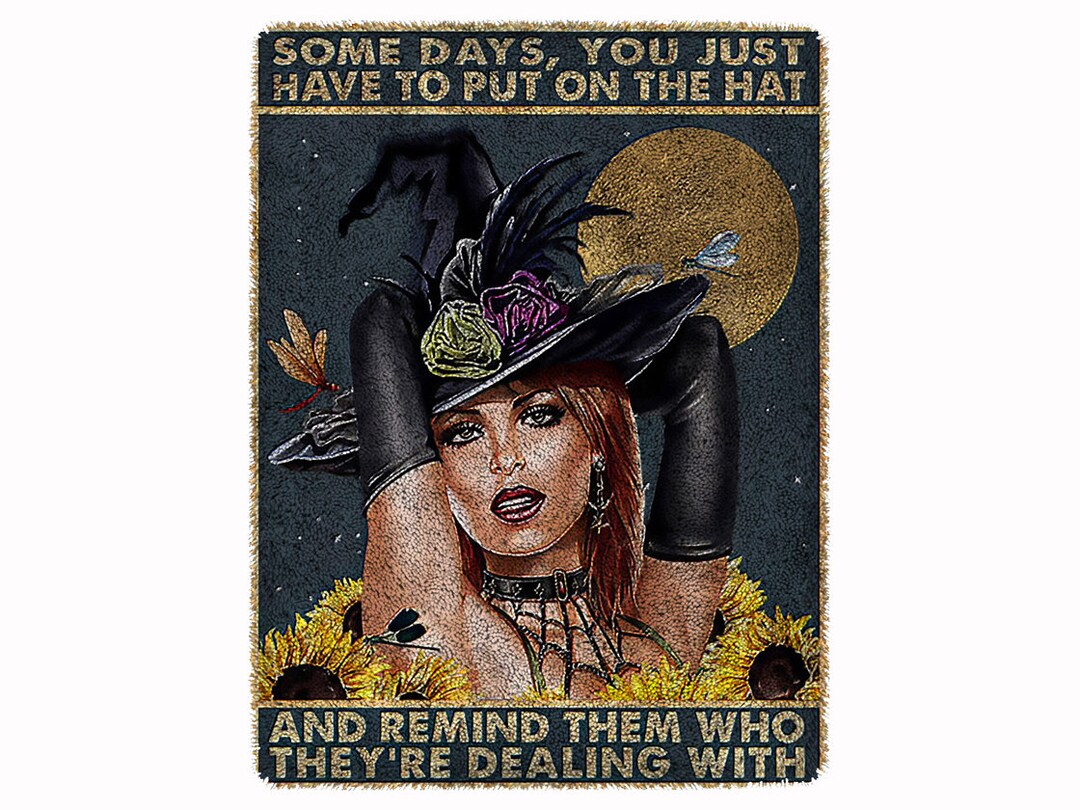 Witch Mother Latch Hook Kit: DIY Embroidery Rug Making (printed Pattern ...