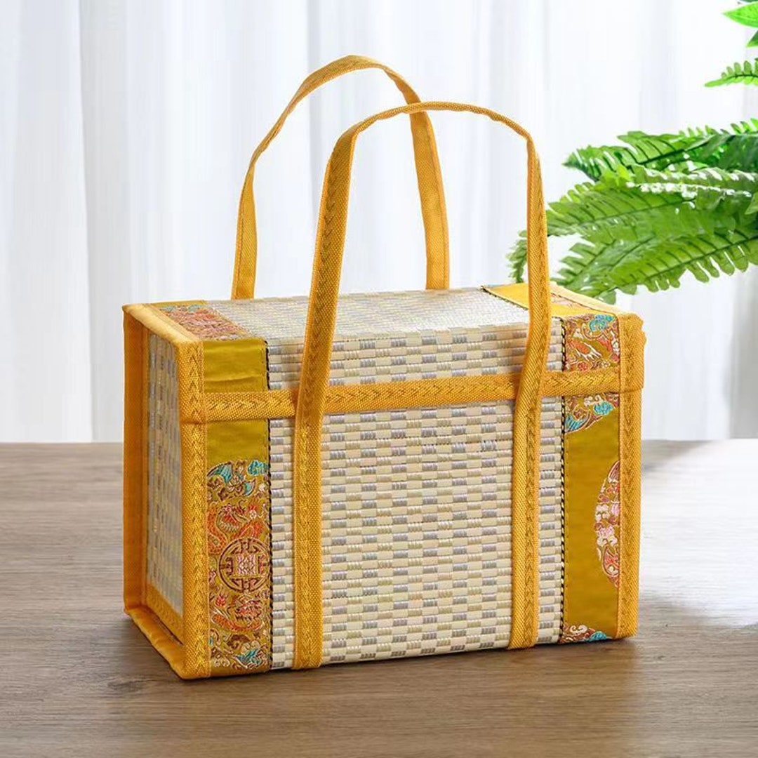 Rural Bamboo Weaving Bamboo Products Camping Storage Box - Etsy