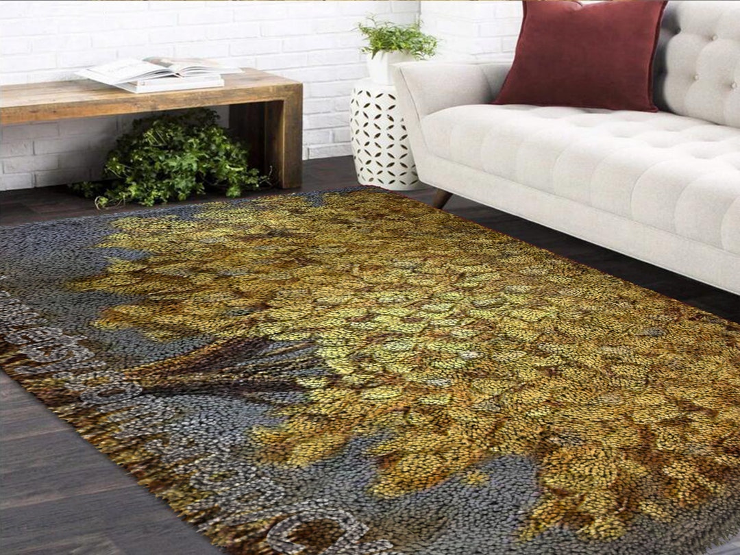 Flowers Latch Hook Kits, Large Latch Hook Rug Kit for Adults Latch Hook ...