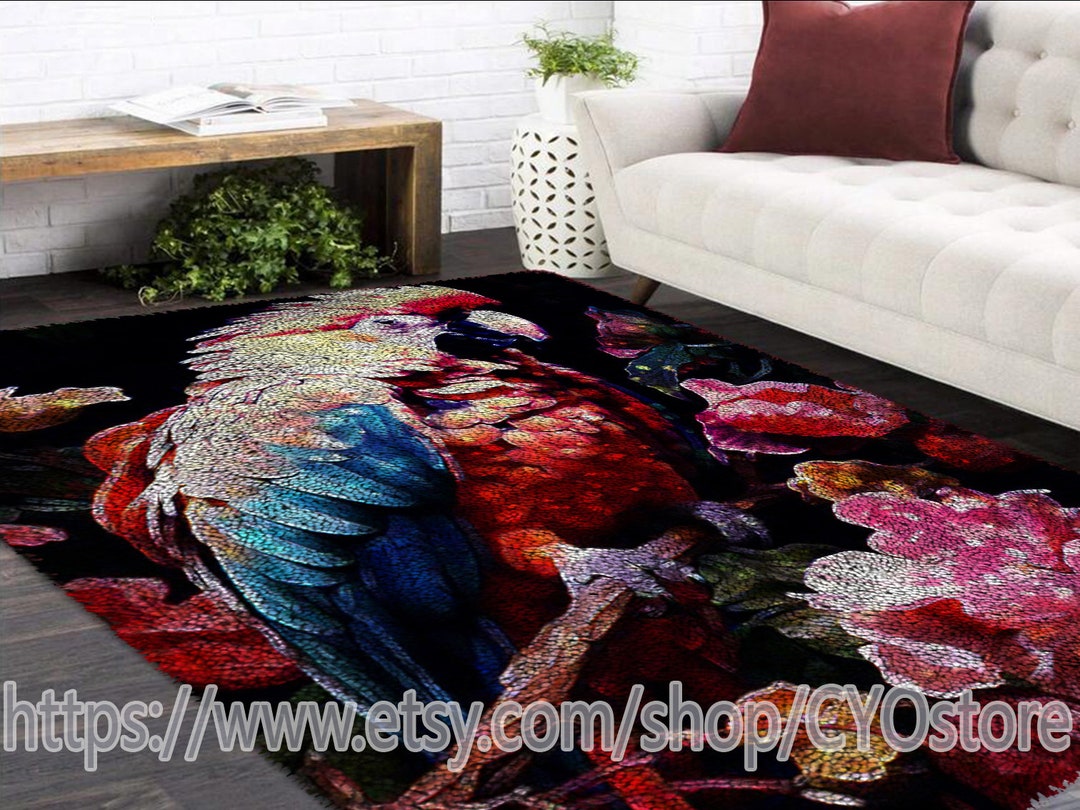 Parrot Latch Hook Kits, Large Latch Hook Rug Kit for Adults Latch Hook ...