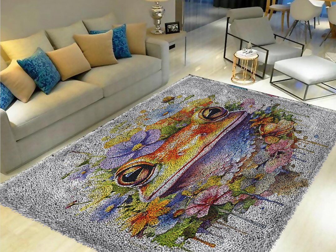 Latch Hook Kits, Large Latch Hook Rug Kit for Adults Latch Hook Kits ...