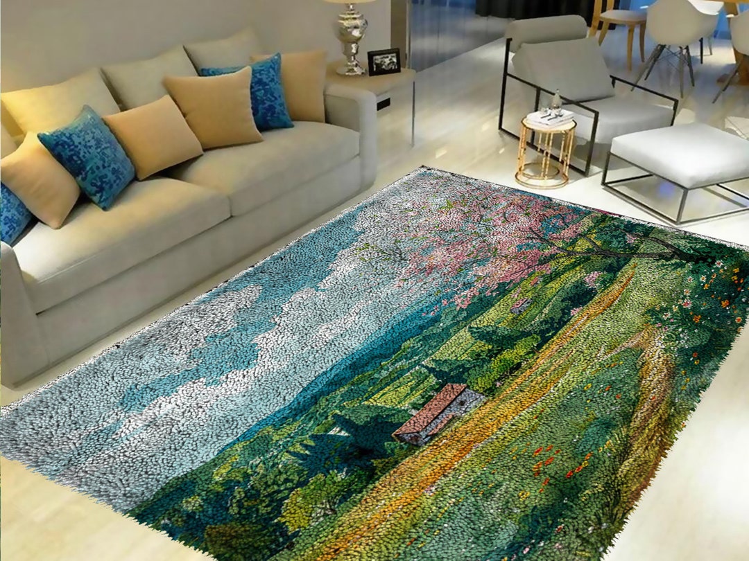 Latch Hook Kits, Large Latch Hook Rug Kit for Adults Latch Hook Kits ...