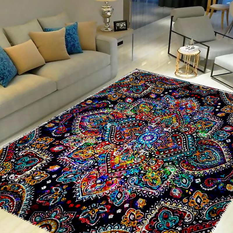 Ethnic Bohemian Rug - Etsy