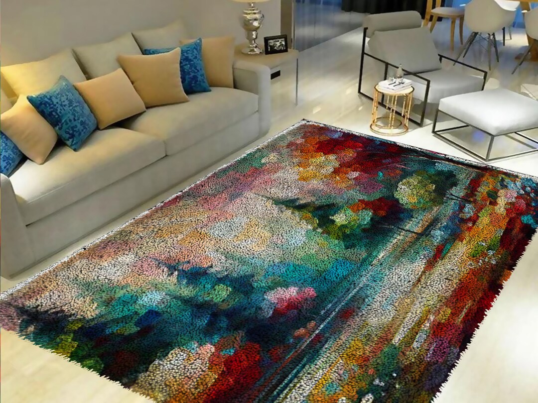 Wild Spring Latch Hook Rug Kit: DIY Festival Decor - Etsy