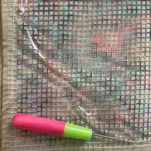 Latch Hook Kit, Adult Large Latch Hook Reinforcement Kit Latch Hook Set ...