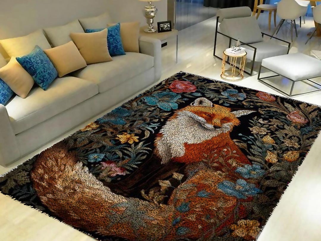 Latch Hook Kits, Large Latch Hook Rug Kit for Adults Latch Hook Kits ...