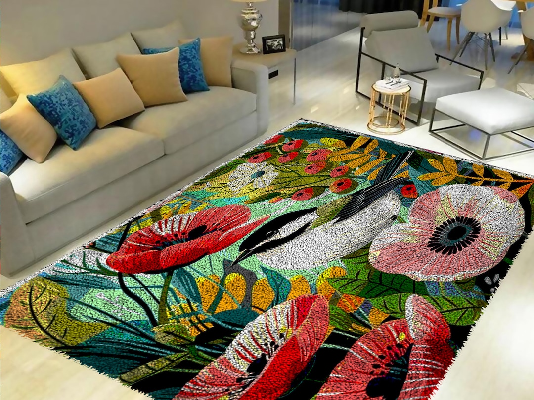 Latch Hook Kits, Large Latch Hook Rug Kit for Adults Latch Hook Kits ...