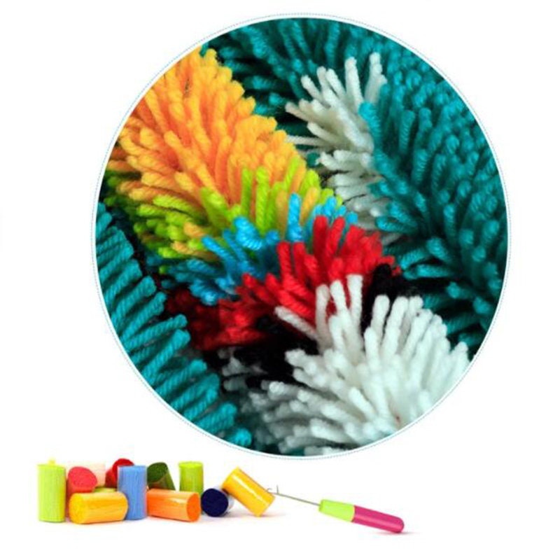 Coreopsis Latch Hook Kits Large Latch Hook Rug Kit for Adults - Etsy