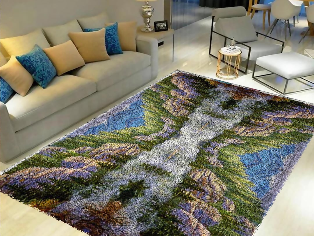 Latch Hook Kits, Large Latch Hook Rug Kit for Adults Latch Hook Kits ...