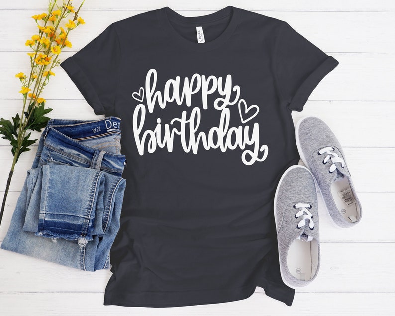 Happy Birthday Shirt Birthday Party Shirt Womens Birthday - Etsy