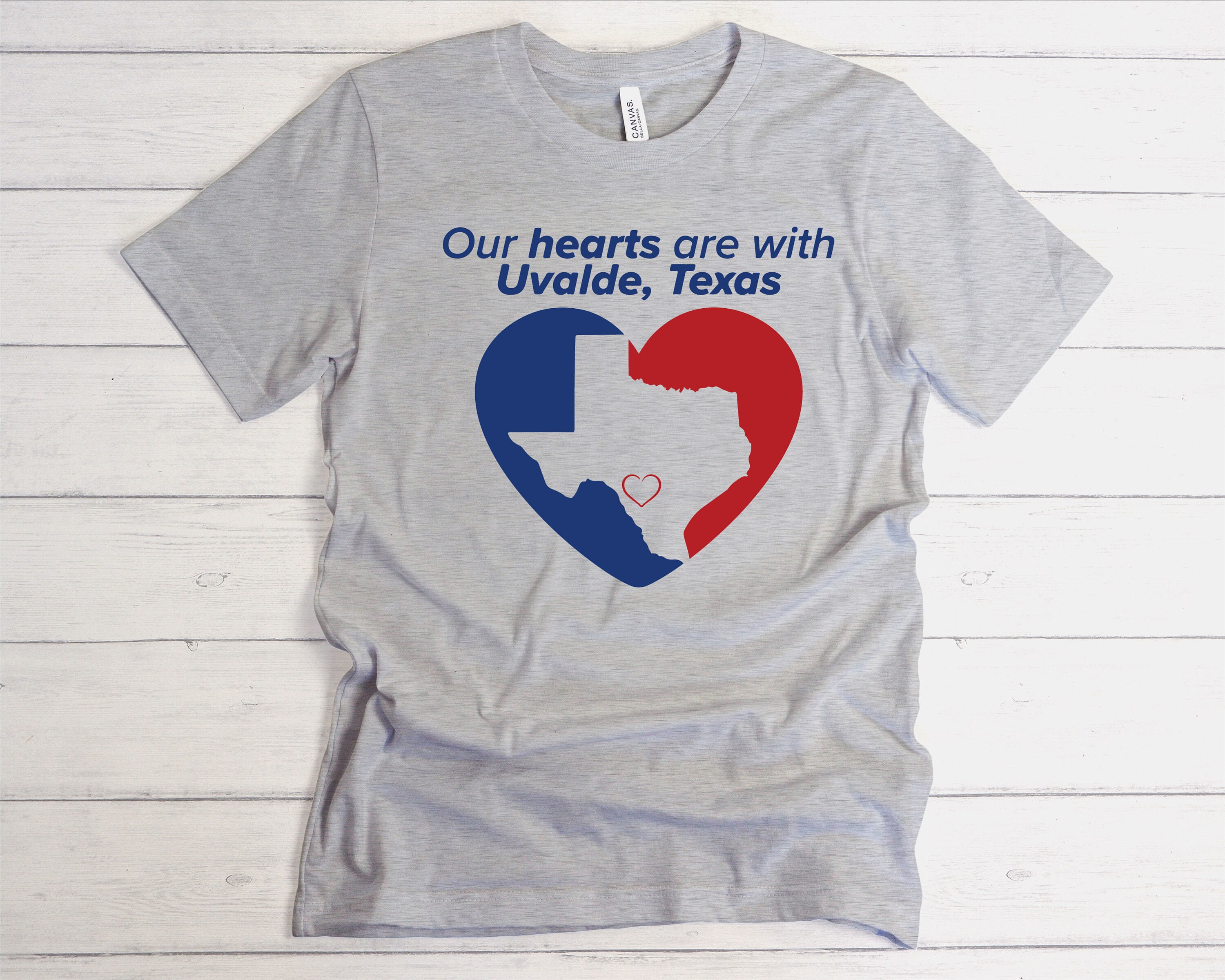 Our Hearts Are With Uvalde Shirt, Pray For Texas Shirt, We Love You ...