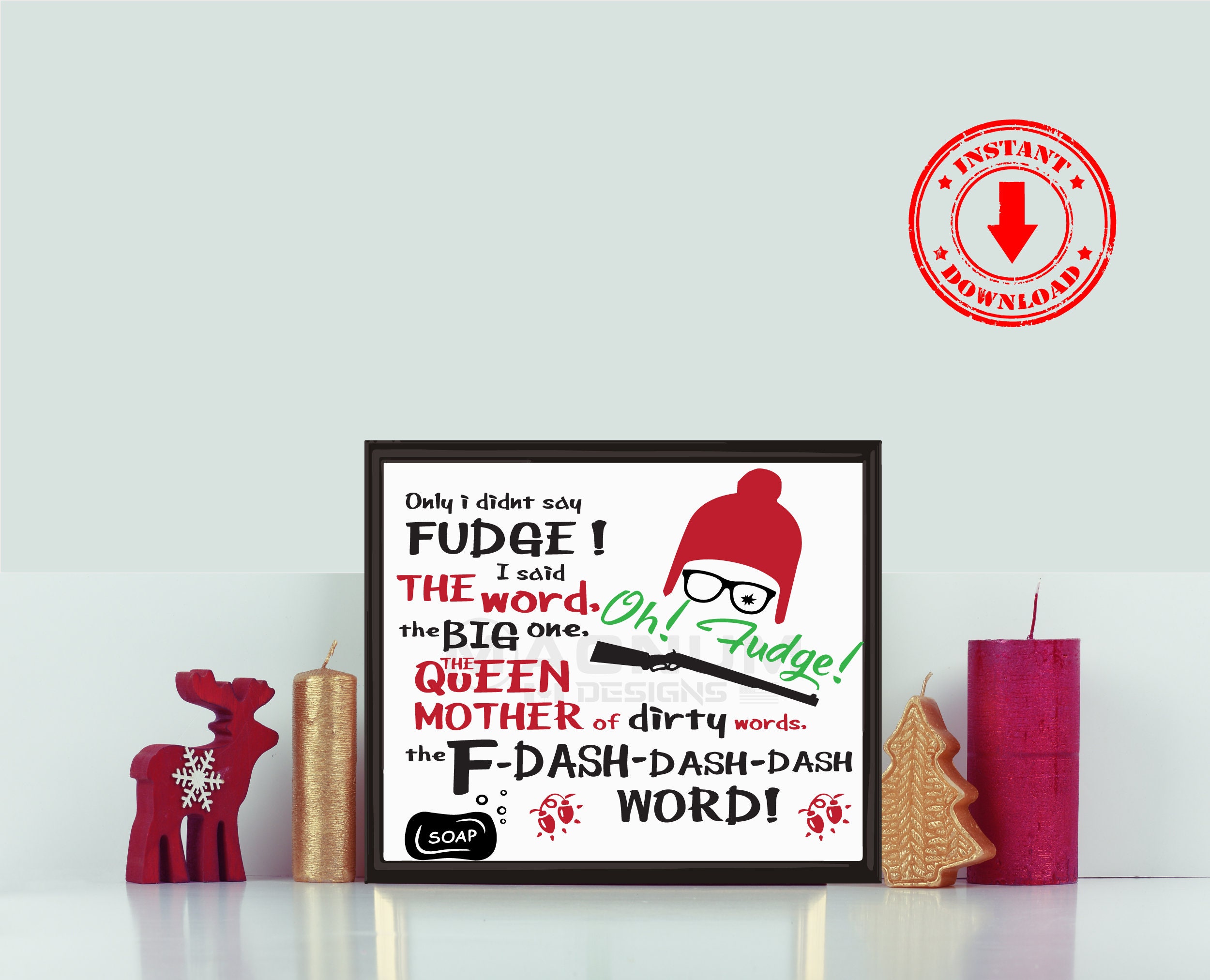 Christmas SVG PNG EPS File Christmas Story Bundle Designs - Etsy