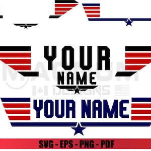 Top Gun Font Set Alphabet Top Gun Letters, Top Gun Font Digital Movie ...