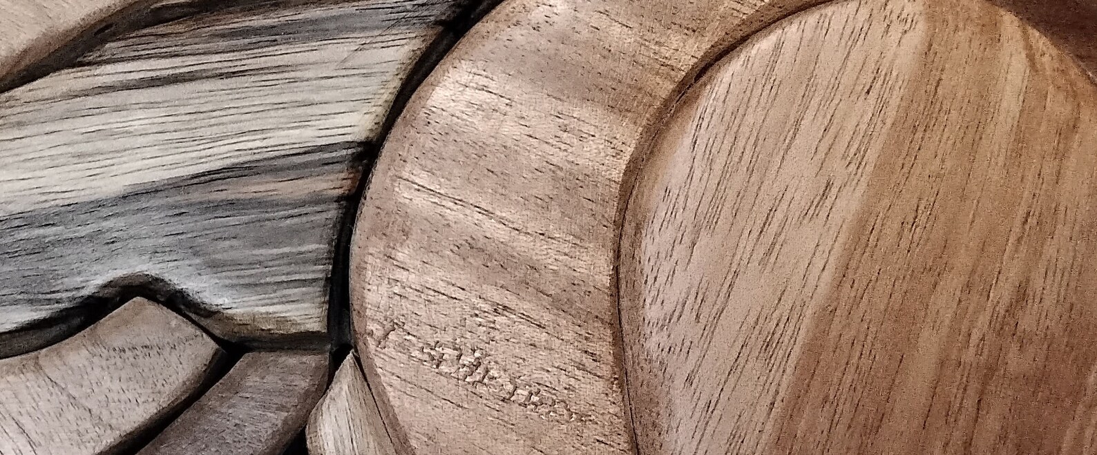 Intarsia Abstract Heart Wood Art Wall Art - Etsy