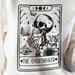 The Overthinker Tarot Png, Overthinker Png, Skeleton Png, Skull Tarot ...