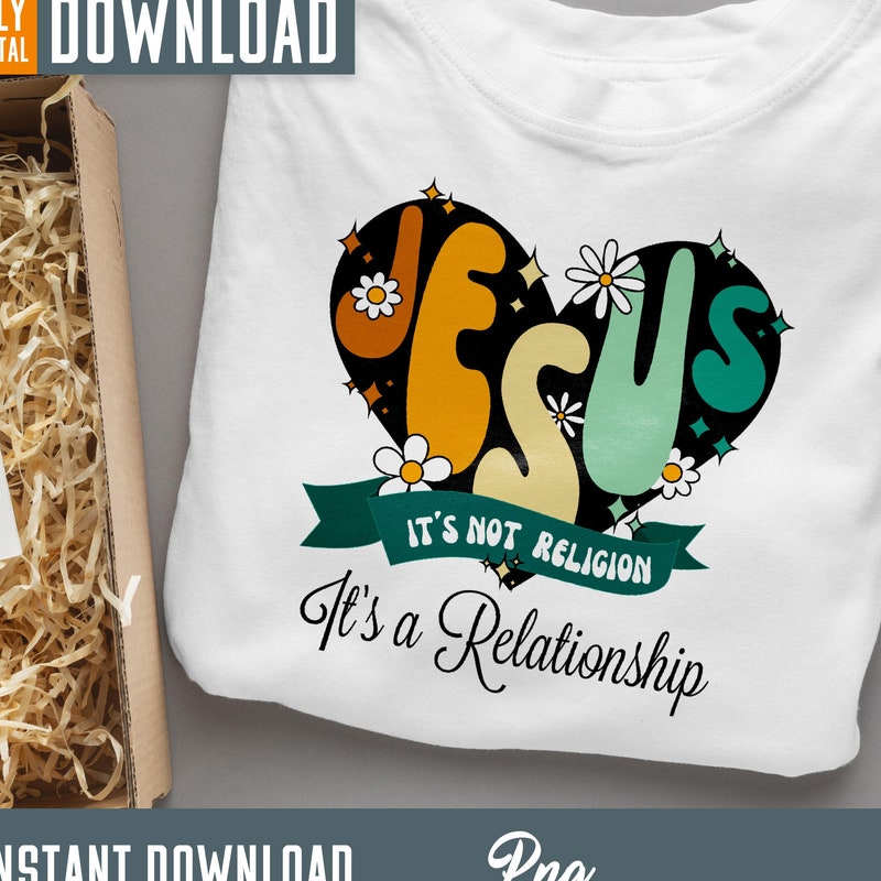 Jesus Its Not a Religion - Etsy
