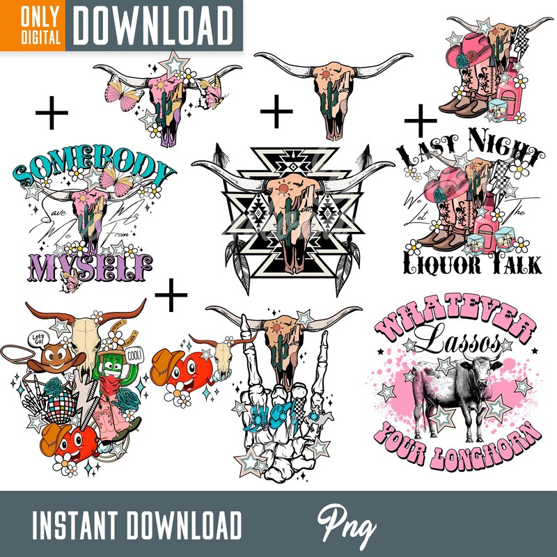 Western Collage - Etsy