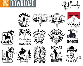 Rodeo Svg Bull Rider Svg Ranch Western Country (Instant Download) - Etsy