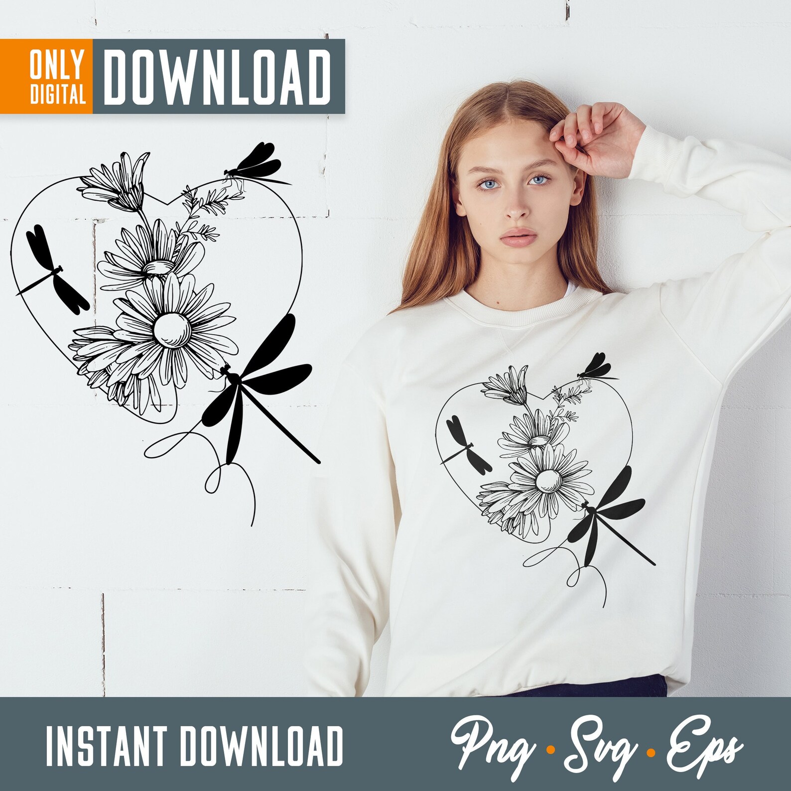 Daisy Svg Daisy Clipart Daisies Svg Flower Svg Daisy - Etsy