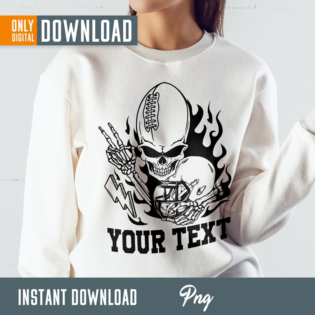 Football Skeleton SVG, Helmet Clipart (digital Download) - Etsy