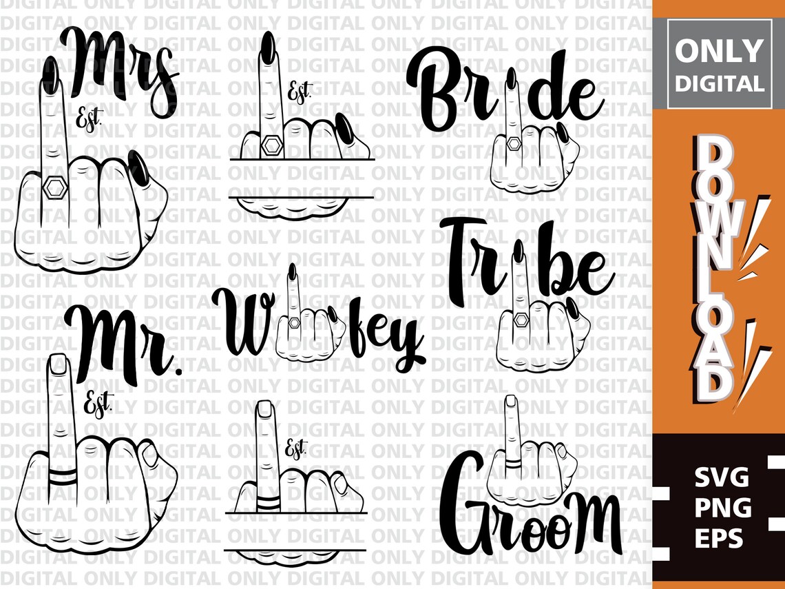 Wedding Finger Svg Wedding Svg Ring Svg Engagement Ring - Etsy