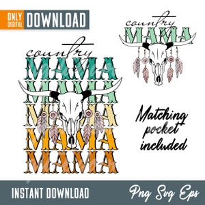 Western Mama SVG Bundle, Country Mama PNG EPS (digital Download) - Etsy