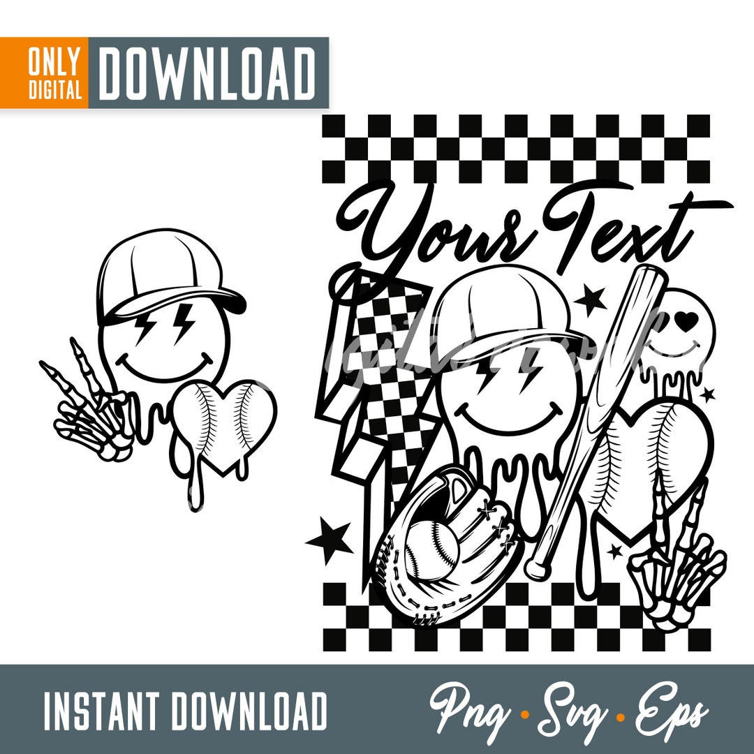 Baseball Custom Svg Bundle Baseball Personalized Svg - Etsy