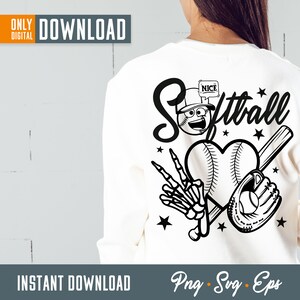 Girls Softball Svg Bundle, Retro Softball Svg Png, Softball Girl Player ...